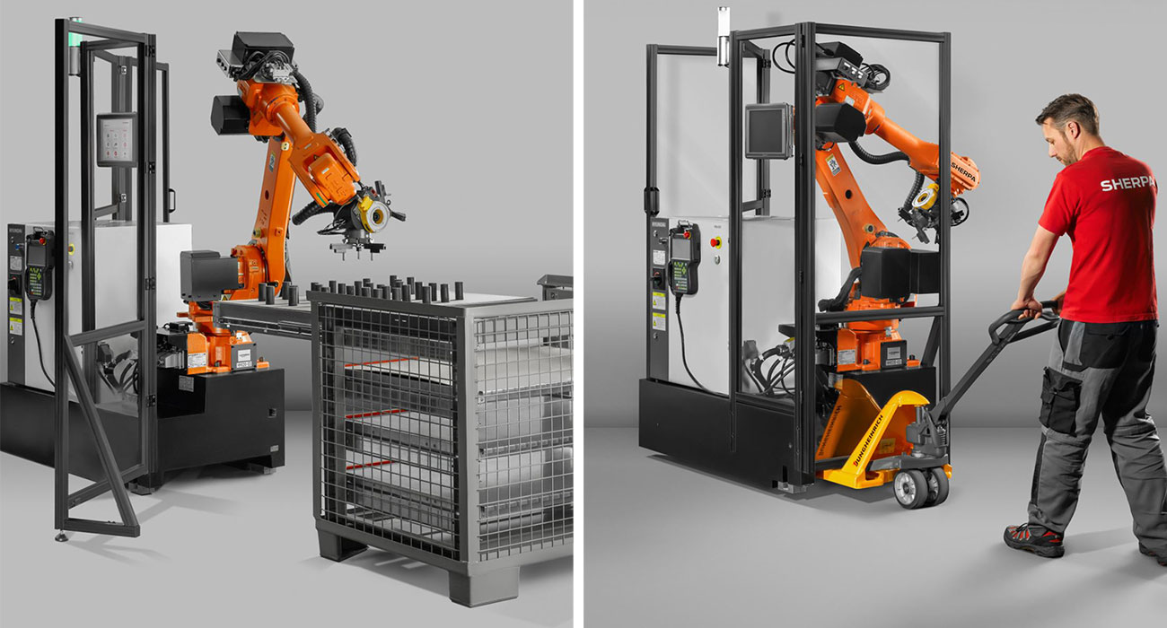 SHERPA Robotics setzt auf EPUMENT Mineralguss - Rampf-Gruppe