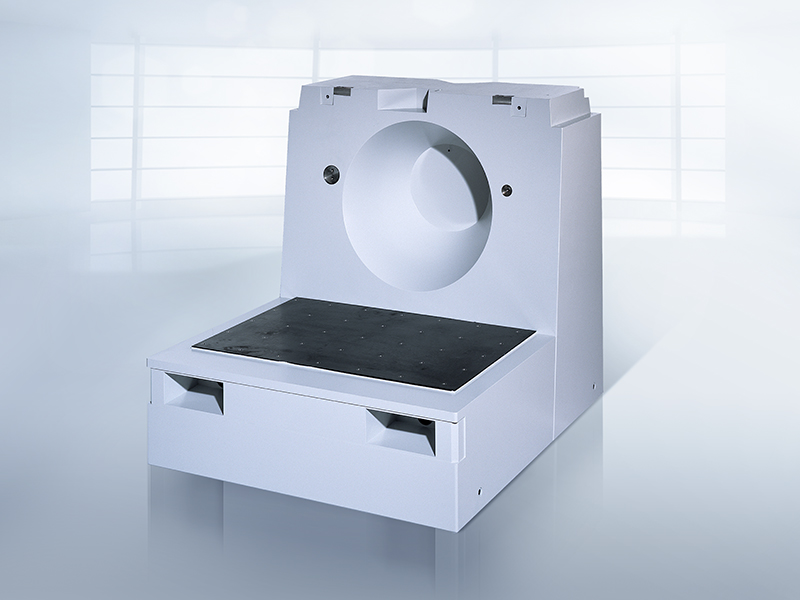 Machine beds and machine bed components for specialized mechanical ...